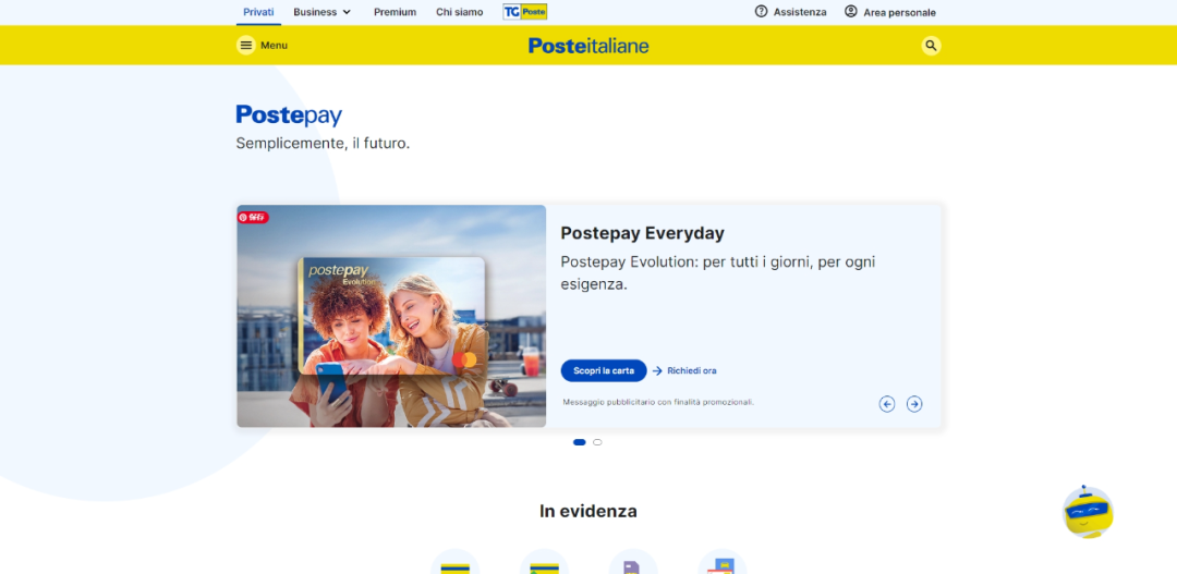 意大利PostePay官网入口(PostePay注册步骤) | 零壹电商